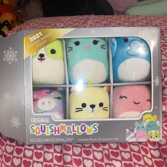 Squishmallows | Toys | Squishmallows 22 Holiday Bright Squad Mini Plush ...